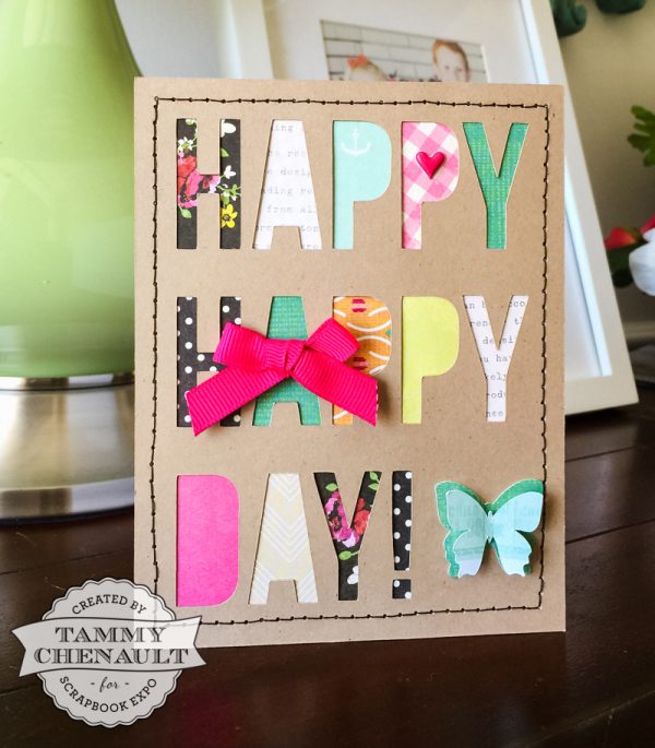 Happy Happy Day! Card and a FREE Cut File – Stamp & Scrapbook EXPO