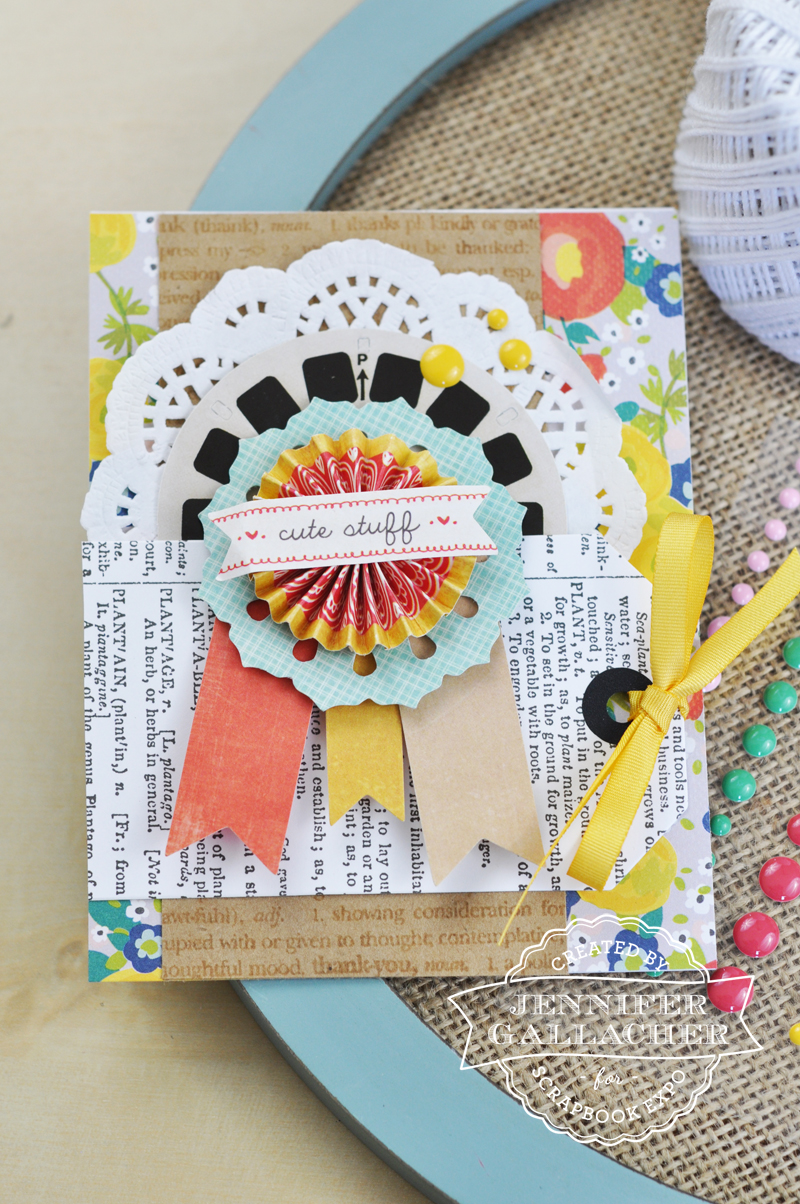 Inspiration Station: Cute Stuff Card Process Video - Stamp & Scrapbook EXPO