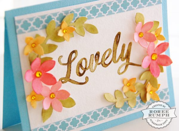 Brush Lettering Card – Stamp & Scrapbook EXPO