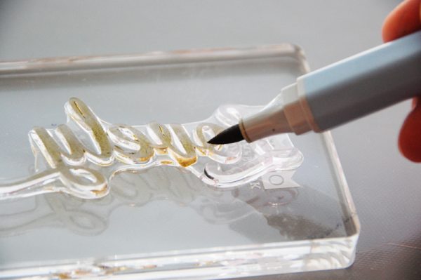 Brush Lettering Card – Stamp & Scrapbook EXPO