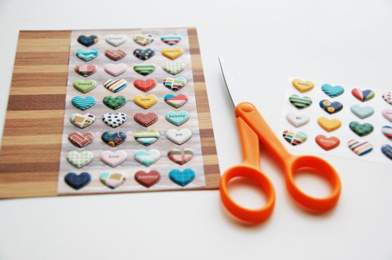 Multiple Stickers Card – Stamp & Scrapbook EXPO