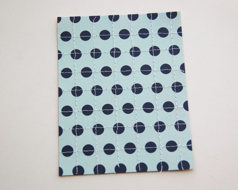 Stitched Background Card – Stamp & Scrapbook EXPO