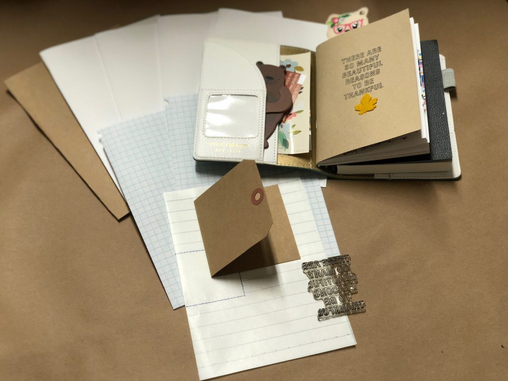 Creating a Mini Daily Gratitude Book – Stamp & Scrapbook EXPO