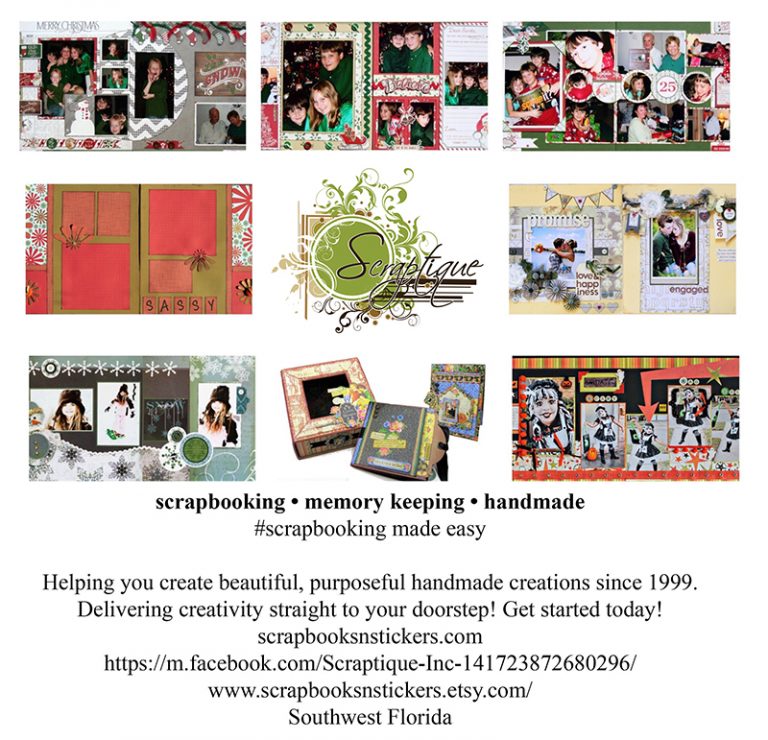 National Stamp & Scrapbook Month- Scraptique Giveaway - Stamp ...