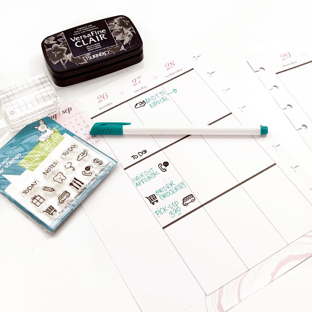 Stamping In Your Planner – Stamp & Scrapbook EXPO