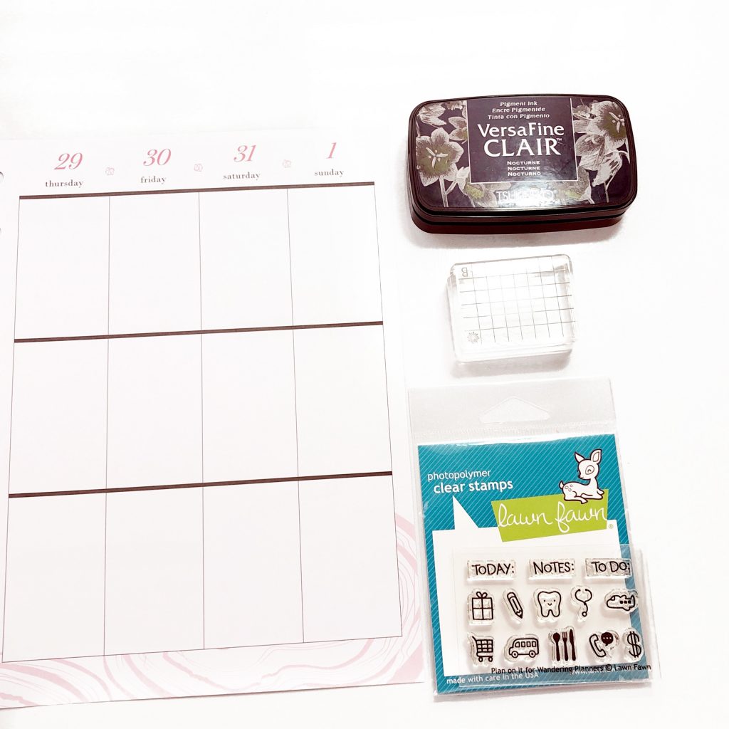 Stamping In Your Planner – Stamp & Scrapbook EXPO
