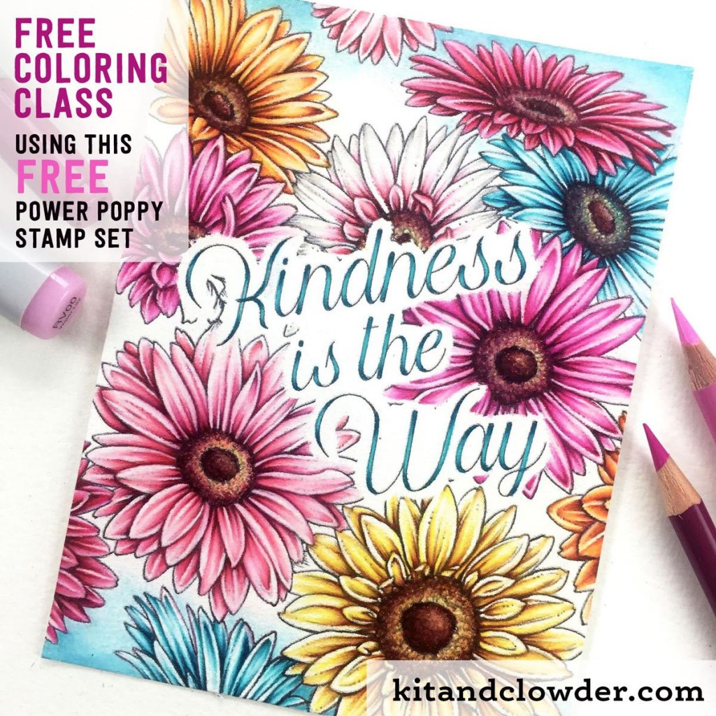Freebie Friday with Kit & Clowder Colouring Classes – Stamp & Scrapbook ...