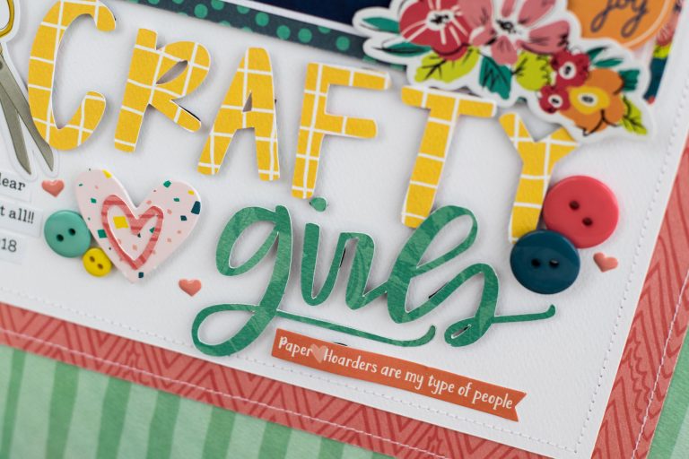 Crafty Girl Project Kit - Stamp & Scrapbook EXPO