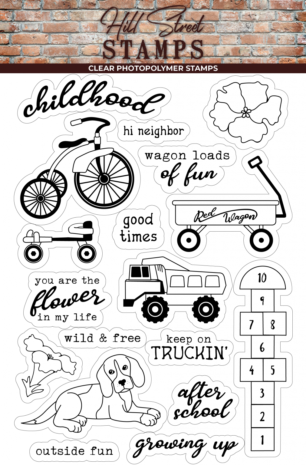 Just Released – Hill Street Stamps by Dave Gordon – Stamp & Scrapbook EXPO