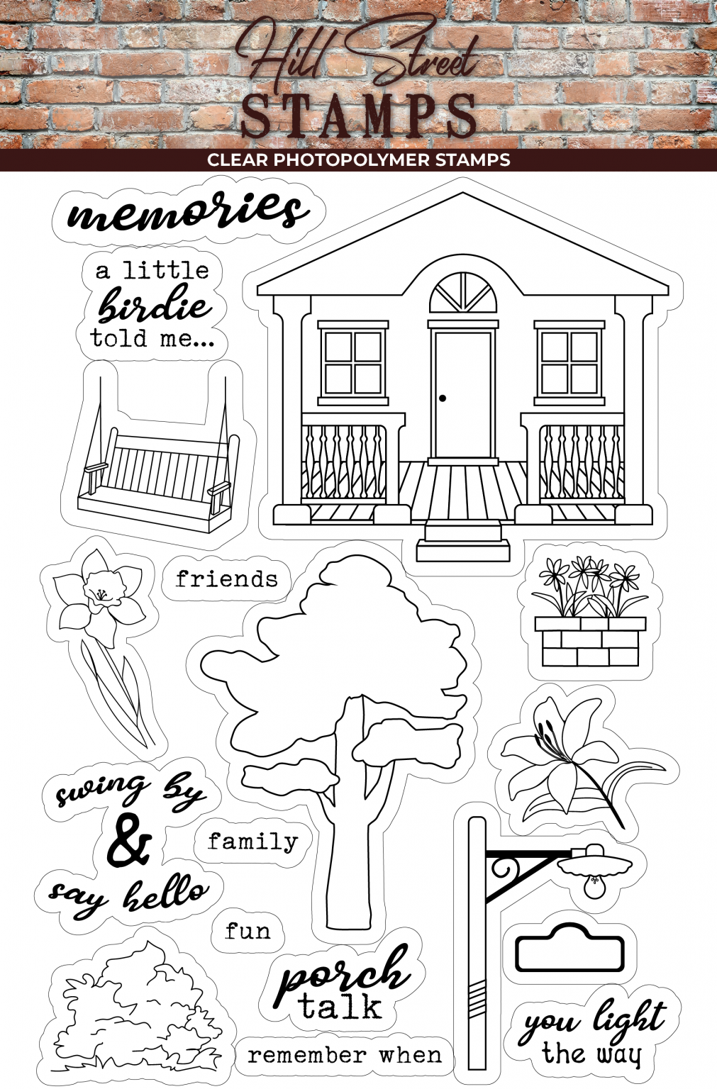 Just Released – Hill Street Stamps by Dave Gordon – Stamp & Scrapbook EXPO